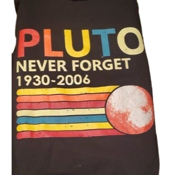 Hanes / Handmade | Shirts | Pluto Never Forget 932006 | Poshmark